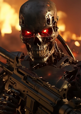 Terminator T-700 Poster von FotoKonzepteDE | Printler