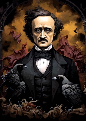 EDGAR ALLAN POE by Uposter posters & prints by UPOSTER - Printler