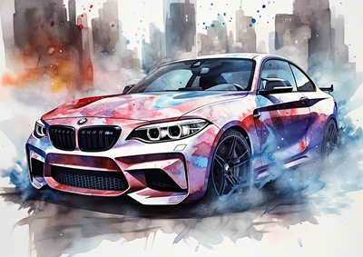 BMW M2 Art posters & prints by Remigius Wloczkowski - Printler