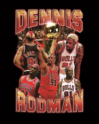 Rodman Poster von Summer Dennis | Printler