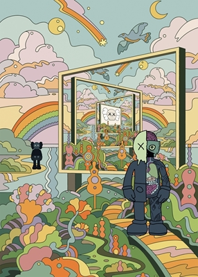 kaws house 11 posters & prints by Al gazali - Printler