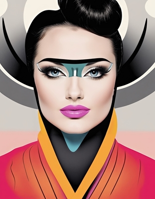 The Future Geisha Poster von Jack Torcello | Printler
