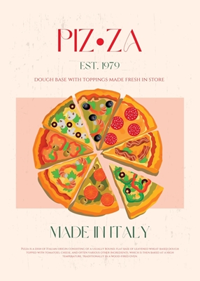 Pizza toppings posters & prints by Nazma Khokhar - Printler