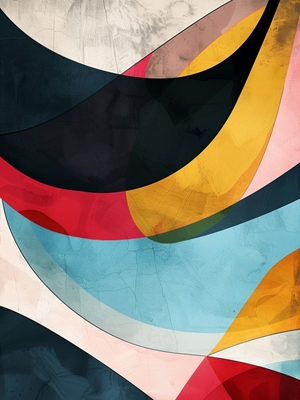 Balance of Colored Curves posters & prints by Michael Külbel - Printler