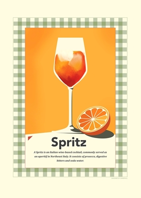 Spritz Cocktail Kunst #2506602 Poster von Dion Gem | Printler