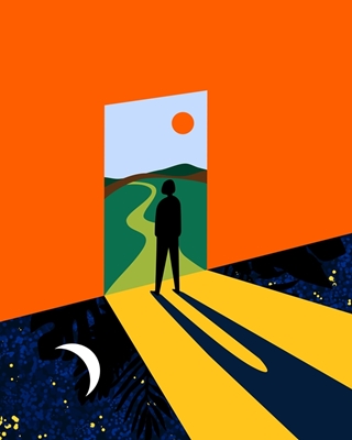 Threshold Journey posters & prints by Uma Gokhale - Printler