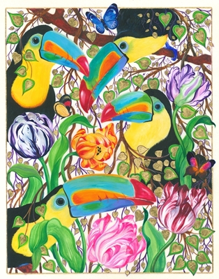Tropical Harmony posters & prints by Isabelle Brent - Printler
