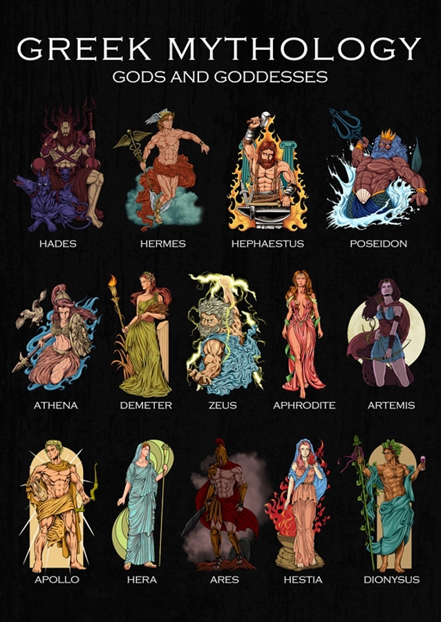 Greek Mythology posters & prints by pixelbull - Printler