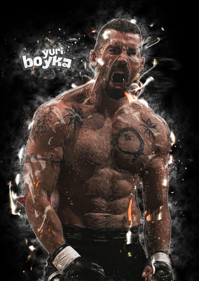 boyka Hamza yura fighting posters & prints by Boxing artistic - Printler