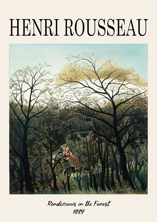 Henri Rousseau Poster posters & prints by Kritsanee Wannawat - Printler