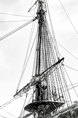 The ships rig posters & prints by Bodil Lindell - Printler